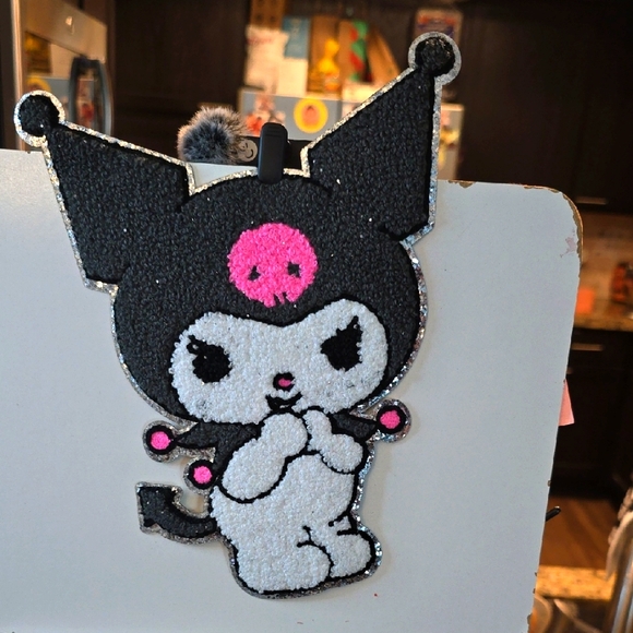 Accessories | Kuromi Ironon Patch With Pink And Black Accents | Poshmark